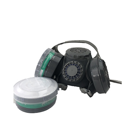Full Face Organic Vapor Chemical Particulate Respirator Reusable ...